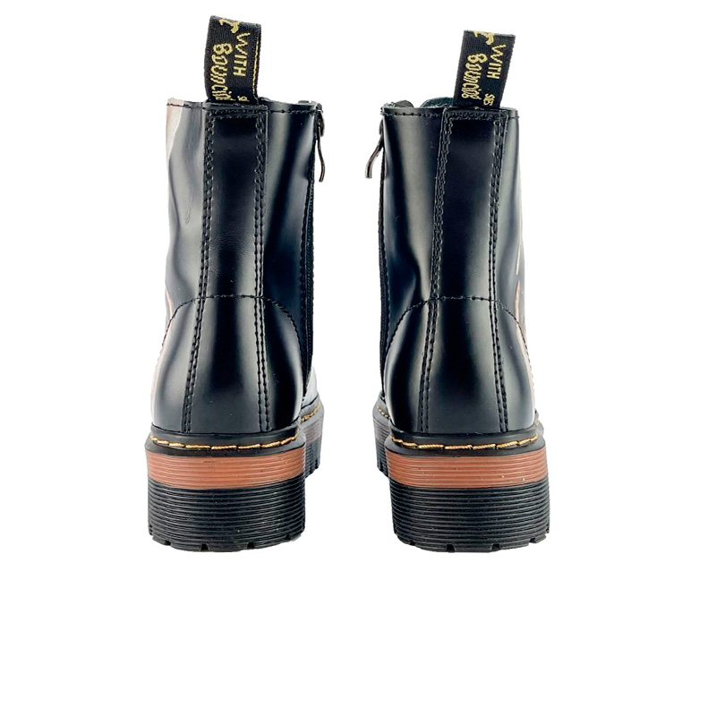 Dr. Martens Jadon Smooth Leather Boots Brown The Creation of Adam S ...
